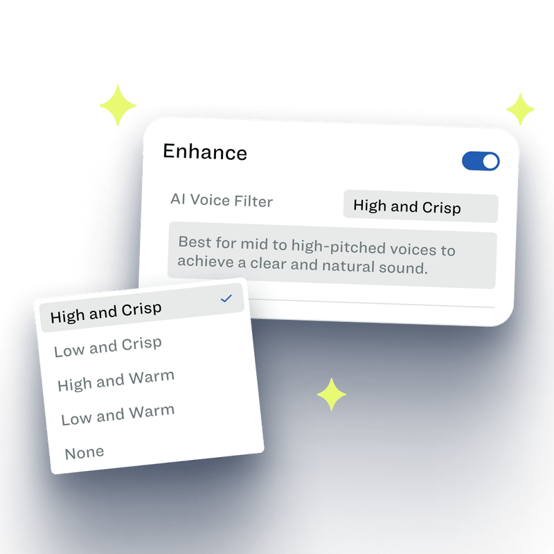 Enhance: Automatically mix and master audio with AI | Resound